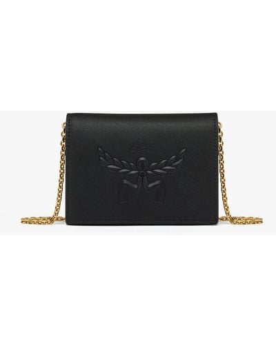 Black MCM Wallets and cardholders for Women | Lyst