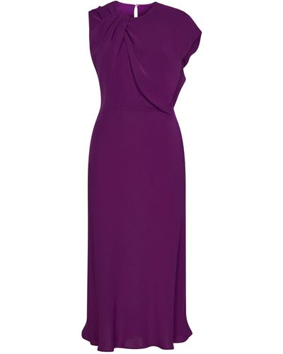 Purple Max Mara Studio Dresses for Women | Lyst