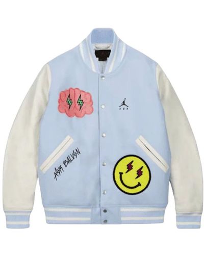 Blue Nike Jackets for Men | Lyst