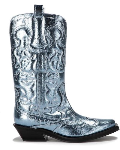 Blue Cowboy Boots for Women - Up to 82% off | Lyst