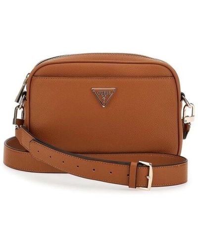 Brown Guess Shoulder bags for Women | Lyst