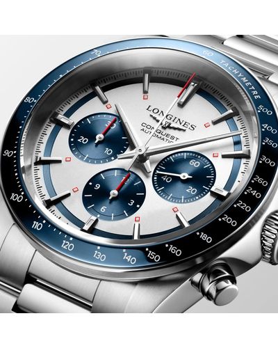 Blue Longines Watches for Men | Lyst