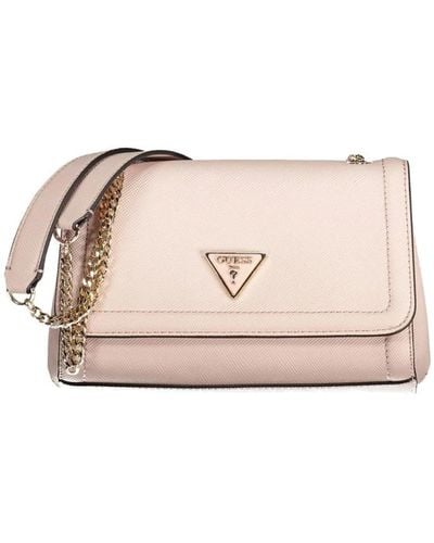 Pink Guess Shoulder bags for Women | Lyst
