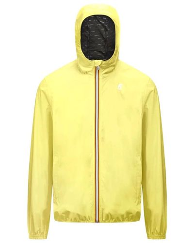 Yellow K-Way Jackets for Men | Lyst