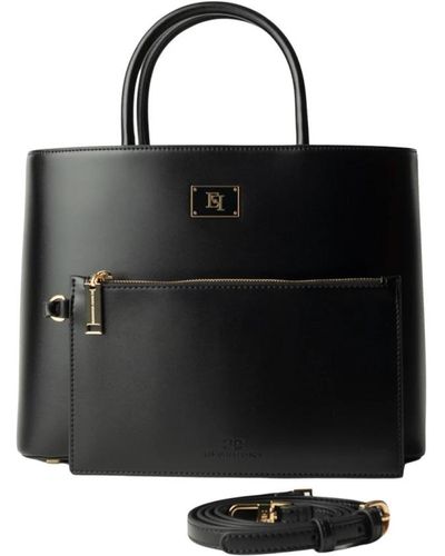 Black Elisabetta Franchi Tote bags for Women | Lyst