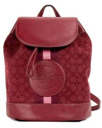 Red COACH Backpacks for Women | Lyst