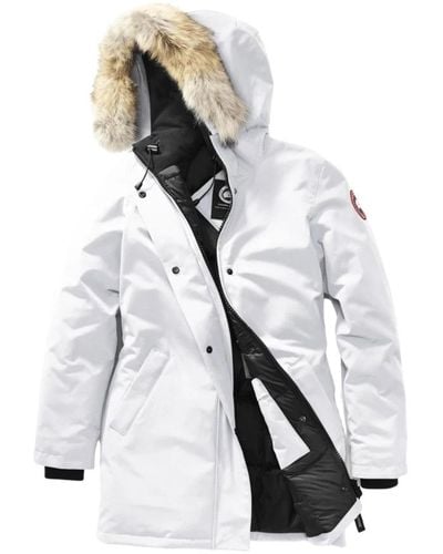 White Canada Goose Coats for Women | Lyst