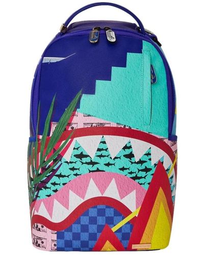 Blue Sprayground Backpacks for Women | Lyst
