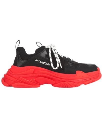 Red Balenciaga Shoes for Men | Lyst