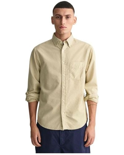 Natural GANT Shirts for Men | Lyst