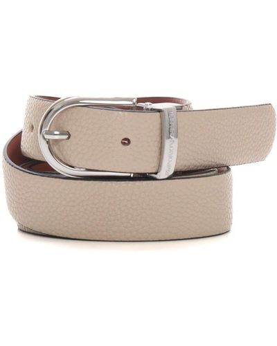 Natural Emporio Armani Belts for Women | Lyst