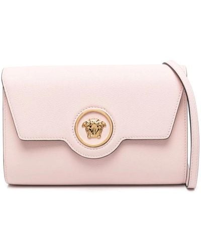 Pink Versace Shoulder bags for Women | Lyst