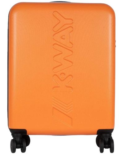 Orange K-Way Luggage and suitcases for Women | Lyst