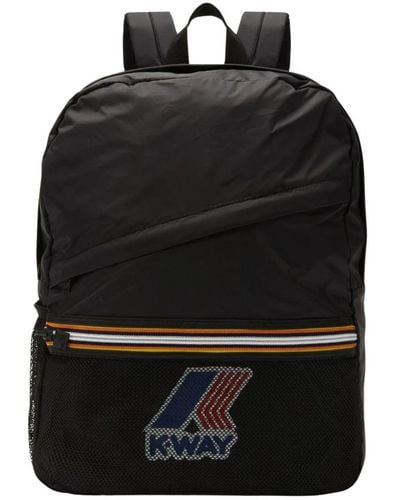 Black K-Way Backpacks for Women | Lyst