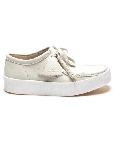 White Clarks Shoes for Men | Lyst