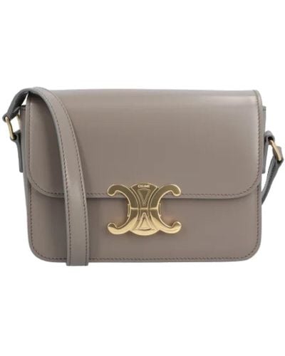 Gray Celine Crossbody bags and purses for Women | Lyst