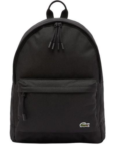 Black Lacoste Backpacks for Men | Lyst