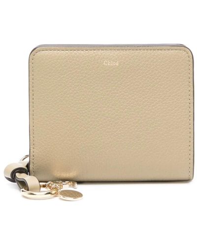 Natural Chloé Wallets and cardholders for Women | Lyst