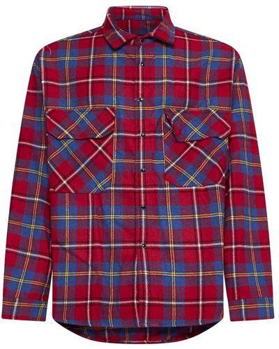 Red and White Shirts for Men | Lyst