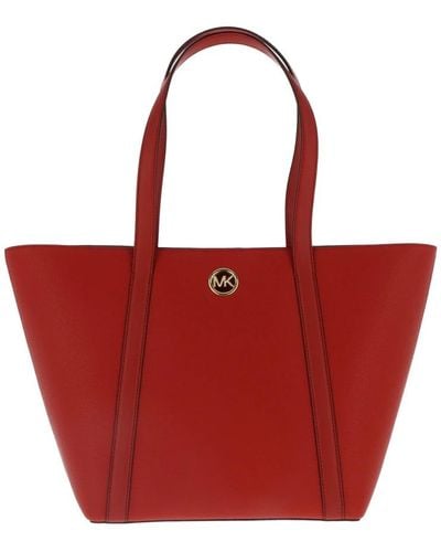 Red Michael Kors Tote bags for Women | Lyst