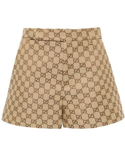 Natural Gucci Shorts for Women | Lyst
