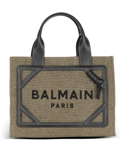 Metallic Balmain Tote bags for Women | Lyst