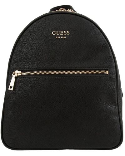 Black Guess Backpacks for Women | Lyst