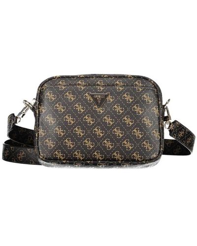 Brown Guess Shoulder bags for Women | Lyst