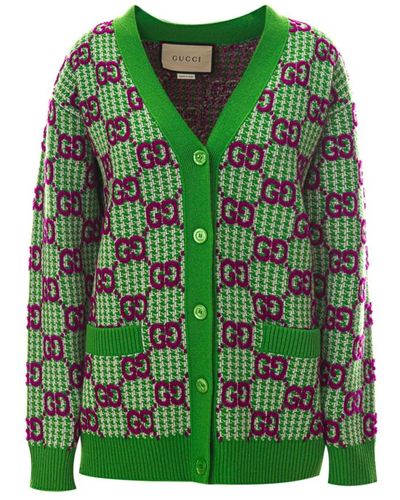 Green Gucci Knitwear for Women | Lyst