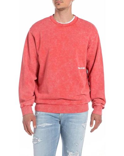 Replay Crew neck sweaters for Men | Online Sale up to 84% off | Lyst