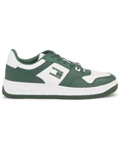 Green Tommy Hilfiger Sneakers for Men | Lyst