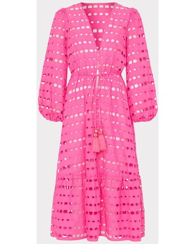 MILLY Ruched Dresses for Women | Lyst