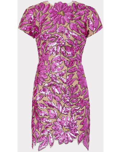 MILLY Sequin Dresses for Women | Lyst