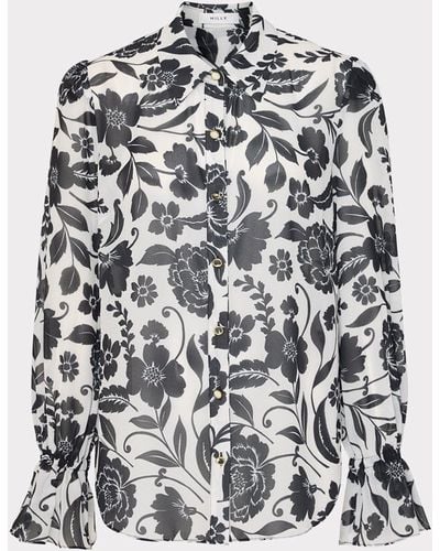 MILLY Blouses for Women | Online Sale up to 70% off | Lyst