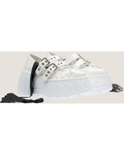 Miu Miu Flat sandals for Women | Online Sale up to 68% off | Lyst