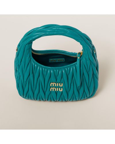 Blue Miu Miu Hobo bags and purses for Women | Lyst