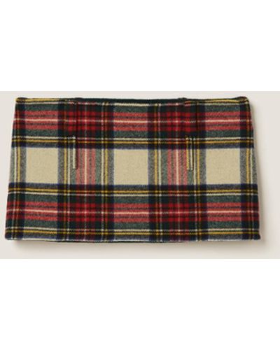 White Miu Miu Skirts For Women Lyst