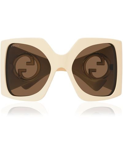 Gucci Square Frame Acetate Sunglasses for Women - Up to 54% off | Lyst