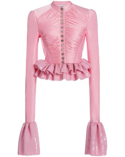 Pink Paco Rabanne Tops for Women | Lyst