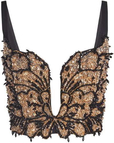 Metallic Etro Tops for Women | Lyst