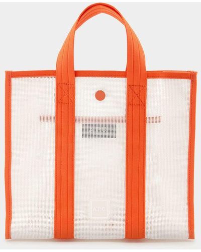 Red A.P.C. Tote bags for Women | Lyst