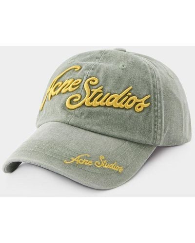 Green Acne Studios Hats for Women | Lyst