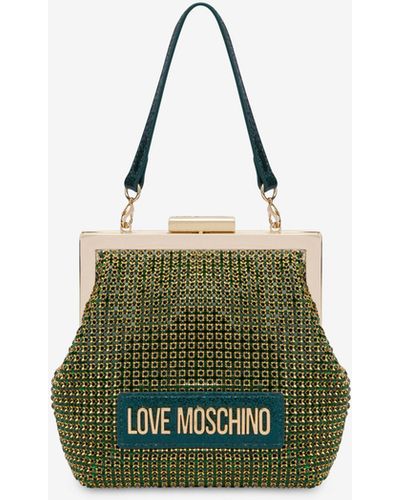Green Moschino Bags for Women | Lyst