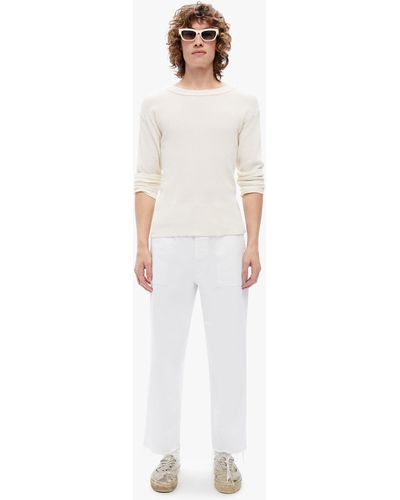 White Mother Pants, Slacks and Chinos for Men | Lyst