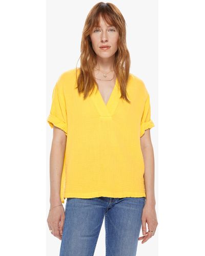 Yellow Xirena Tops for Women | Lyst