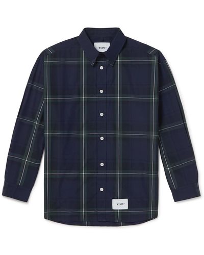Blue WTAPS Shirts for Men | Lyst