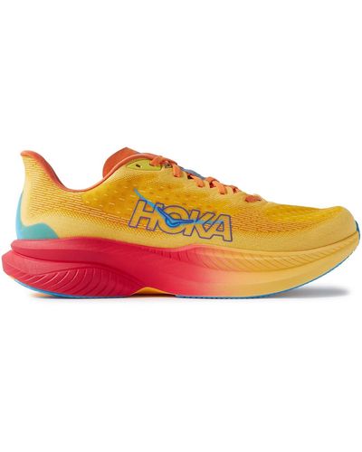 Orange Hoka One One Sneakers for Men | Lyst