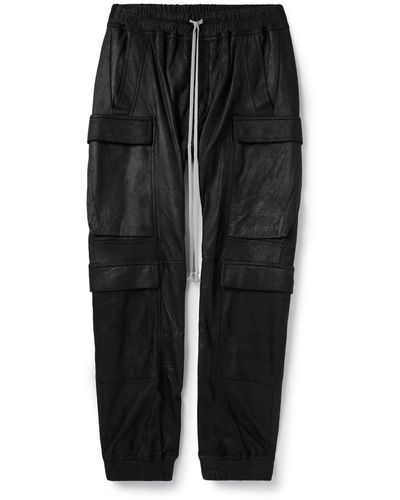 Leather Cargo Pants for Men - Up to 73% off | Lyst