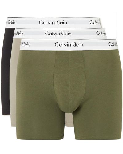 Green Calvin Klein Underwear for Men | Lyst
