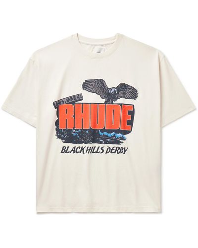 White Rhude T-shirts for Men | Lyst